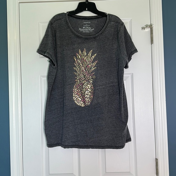 torrid | Tops | Torrid Pineapple Tee | Poshmark